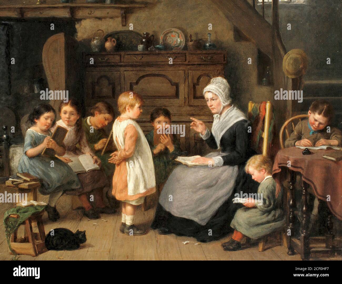 Victorian schoolroom hi-res stock photography and images - Alamy