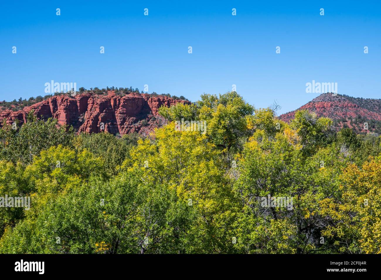 Red-Rock Buttes landscape in Sedona, Arizona Stock Photo - Alamy