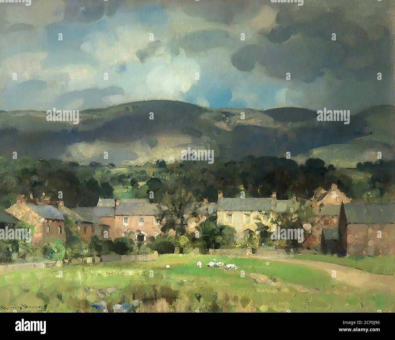 Brown Sir John Arnesby - a Fellside Cumberland Village - British School ...