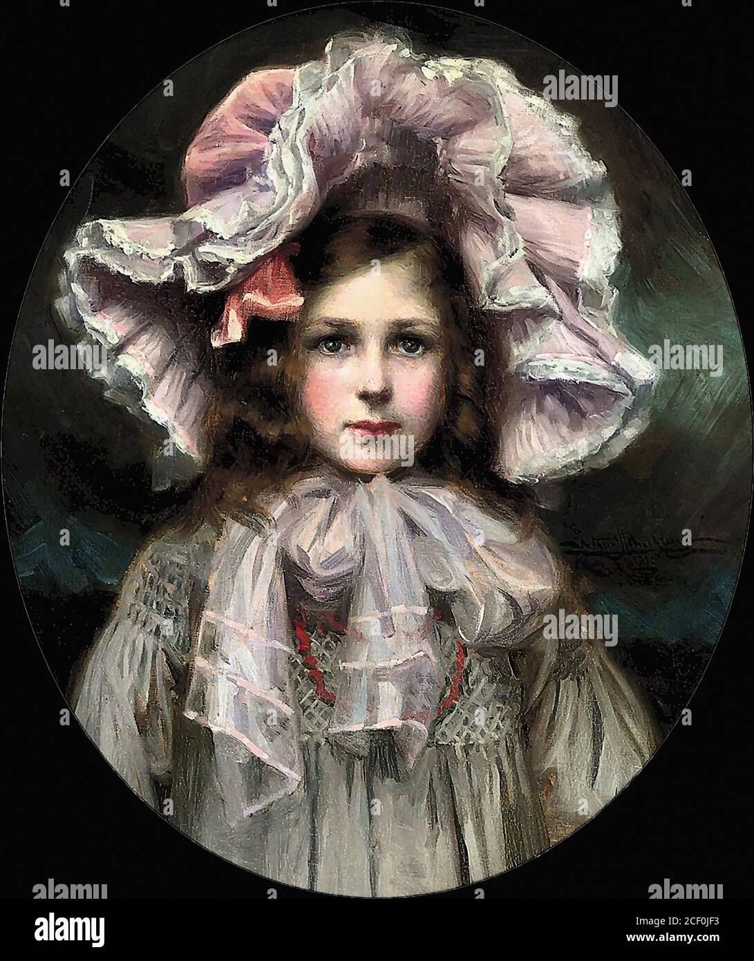 Buckland Arthur Herbert - Portrait of Dorothy Carr Buckland the Artist ...