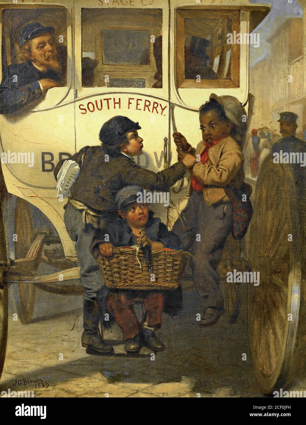 Boy hitching a ride hi-res stock photography and images - Alamy