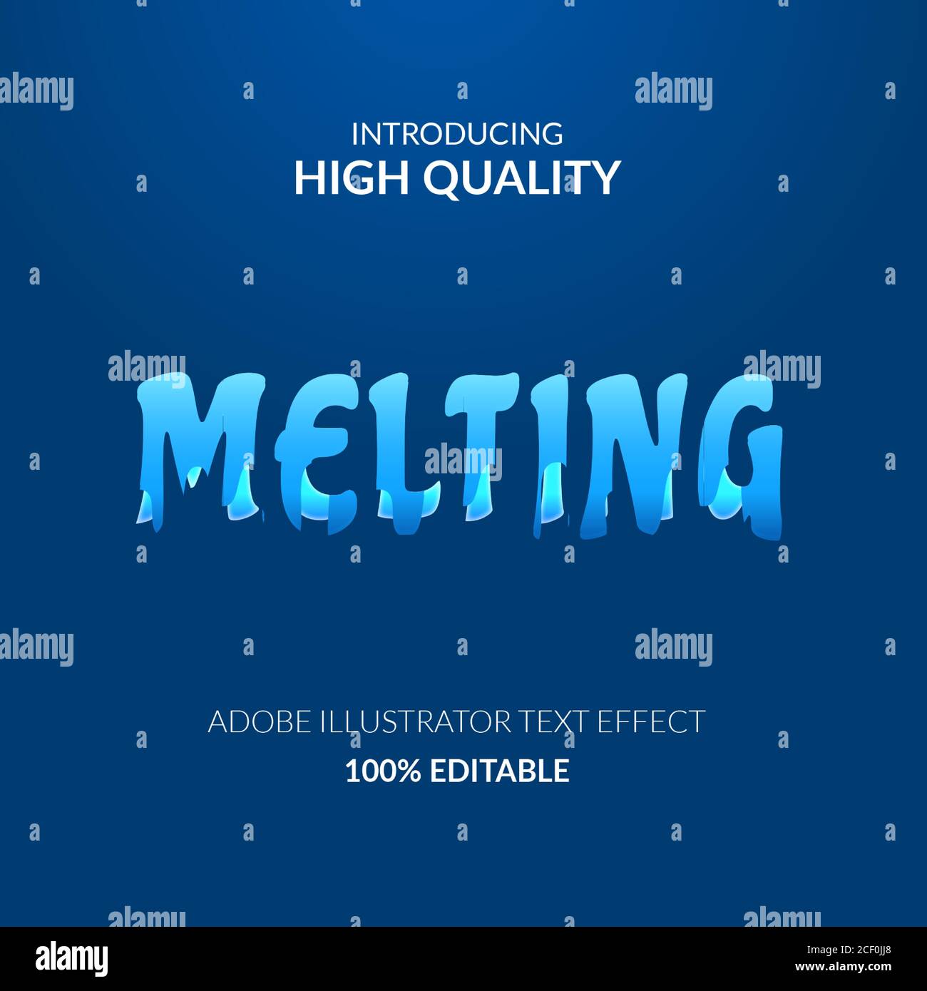 Melting Ice Font