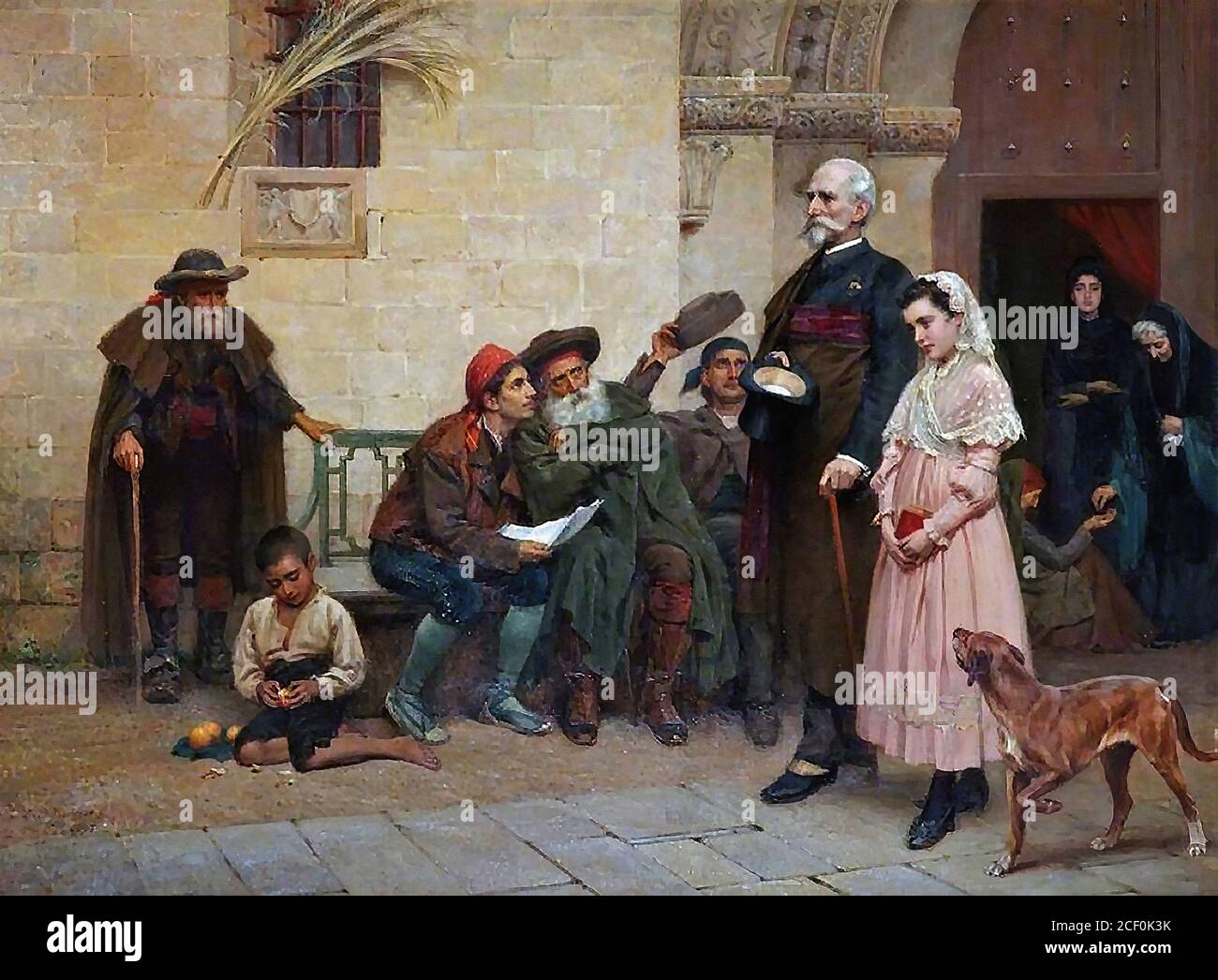 Burgess John Bagnold The Old Hero British School 19th Century