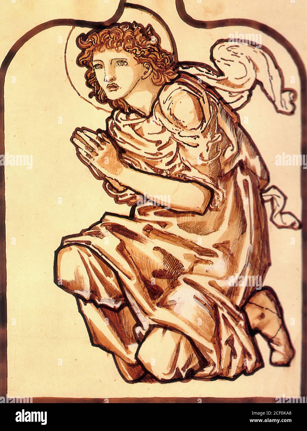 Burne-Jones Edward Coley - Daniel (Cartoon) - British School - 19th ...