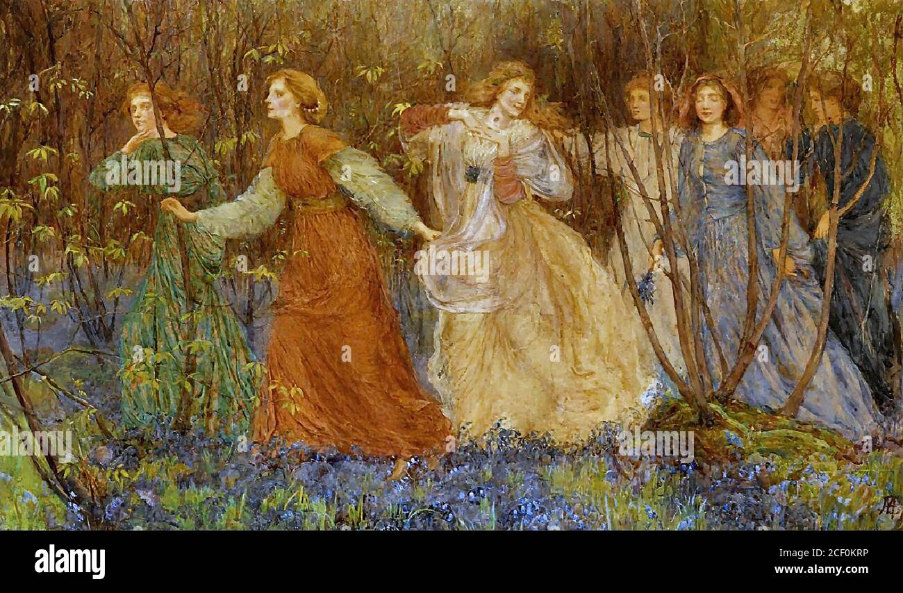 Butler Mildred Anne - Procession Through the Bluebells - British School ...