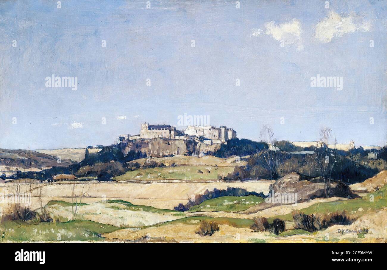 Cameron David Young - Stirling Castle - British School - 19th Century ...