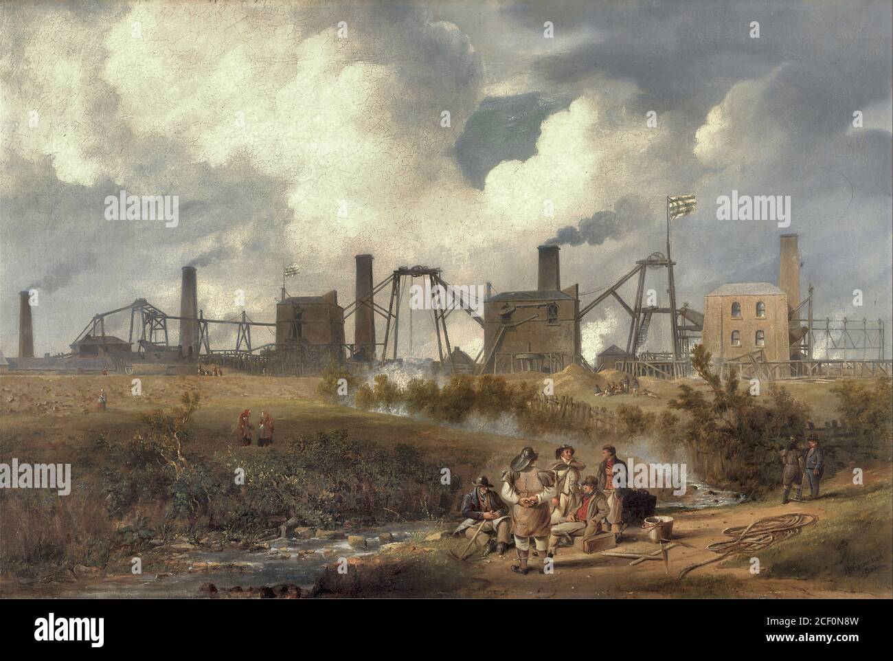 Colliery 19th century hi-res stock photography and images - Alamy