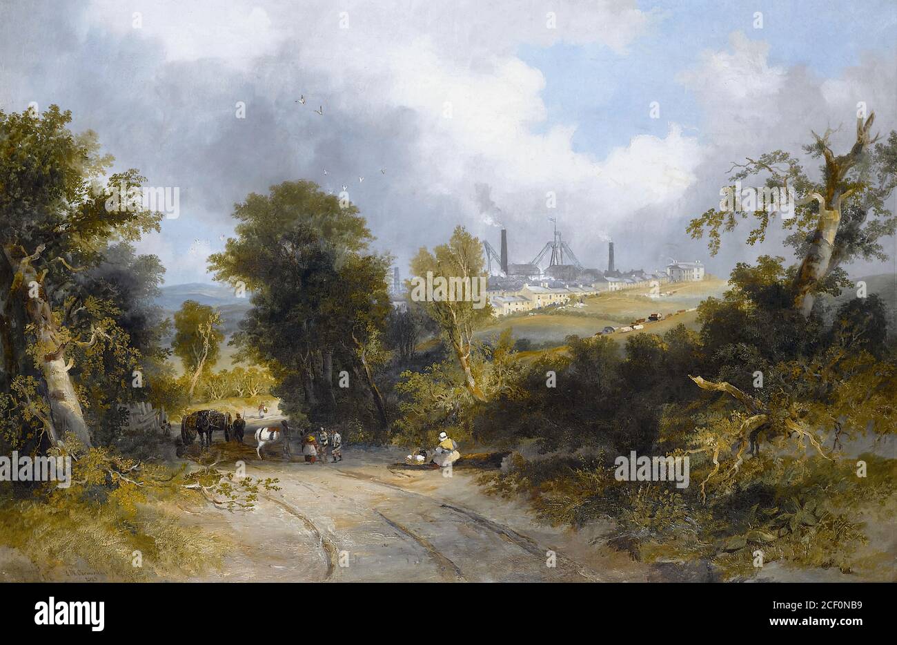 Colliery 19th century hi-res stock photography and images - Alamy