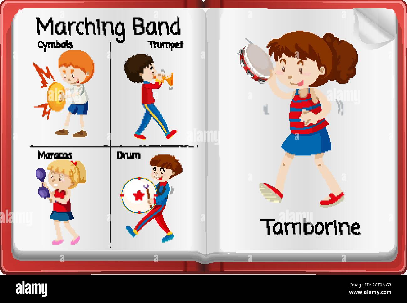 Open activity diary page illustration Stock Vector Image & Art - Alamy