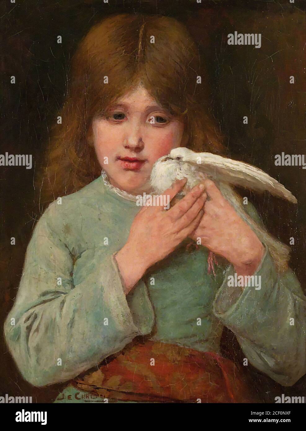 Christie James Elder - the Broken Wing - British School - 19th Century ...