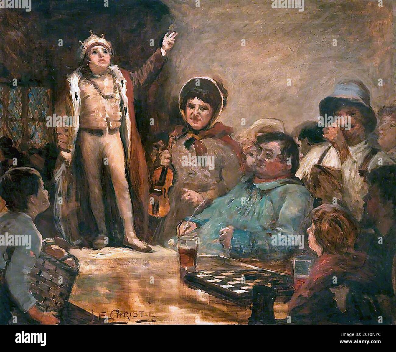 Christie James Elder - the Boy Actor - British School - 19th Century ...