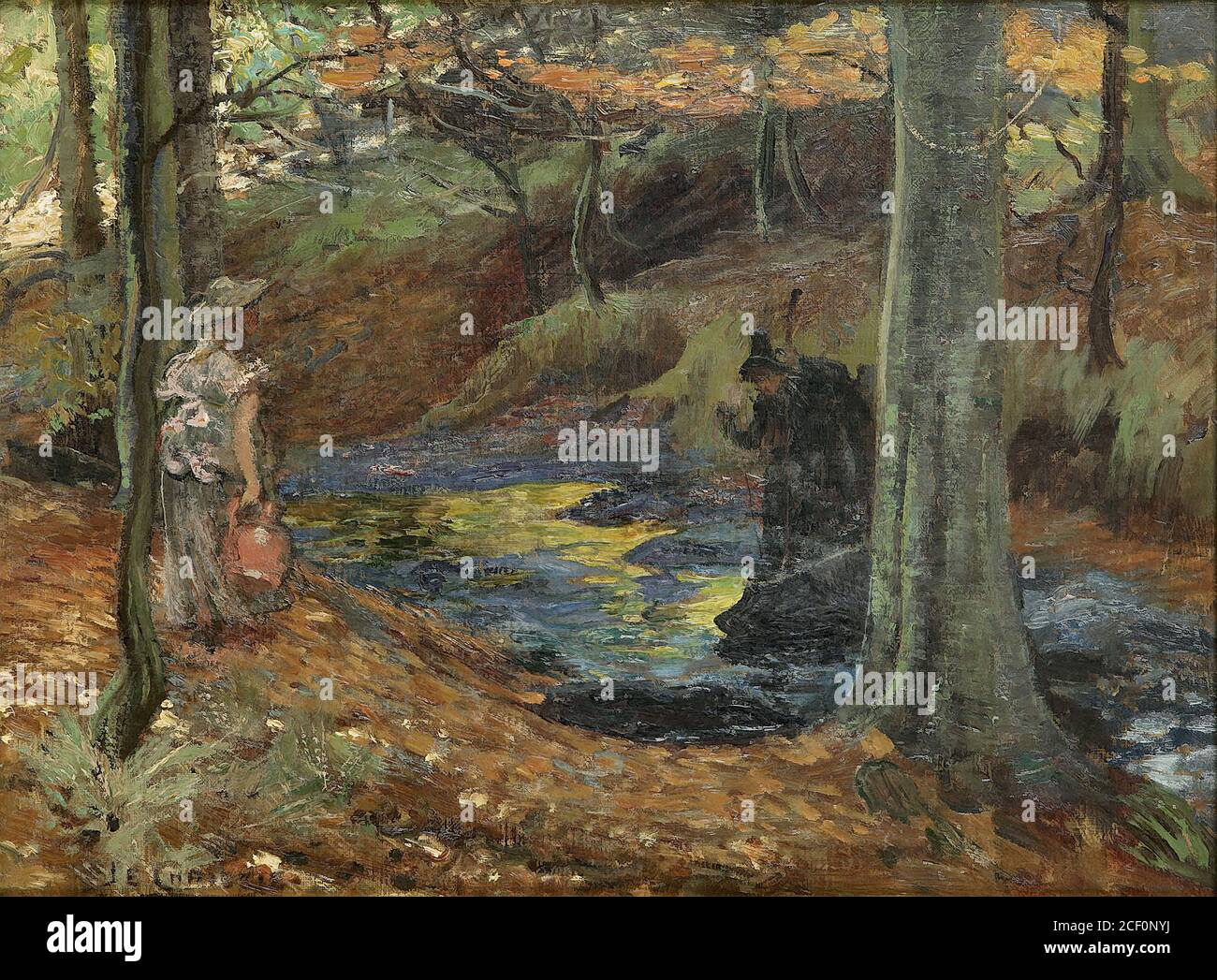 Christie James Elder - the Witch - British School - 19th Century Stock ...