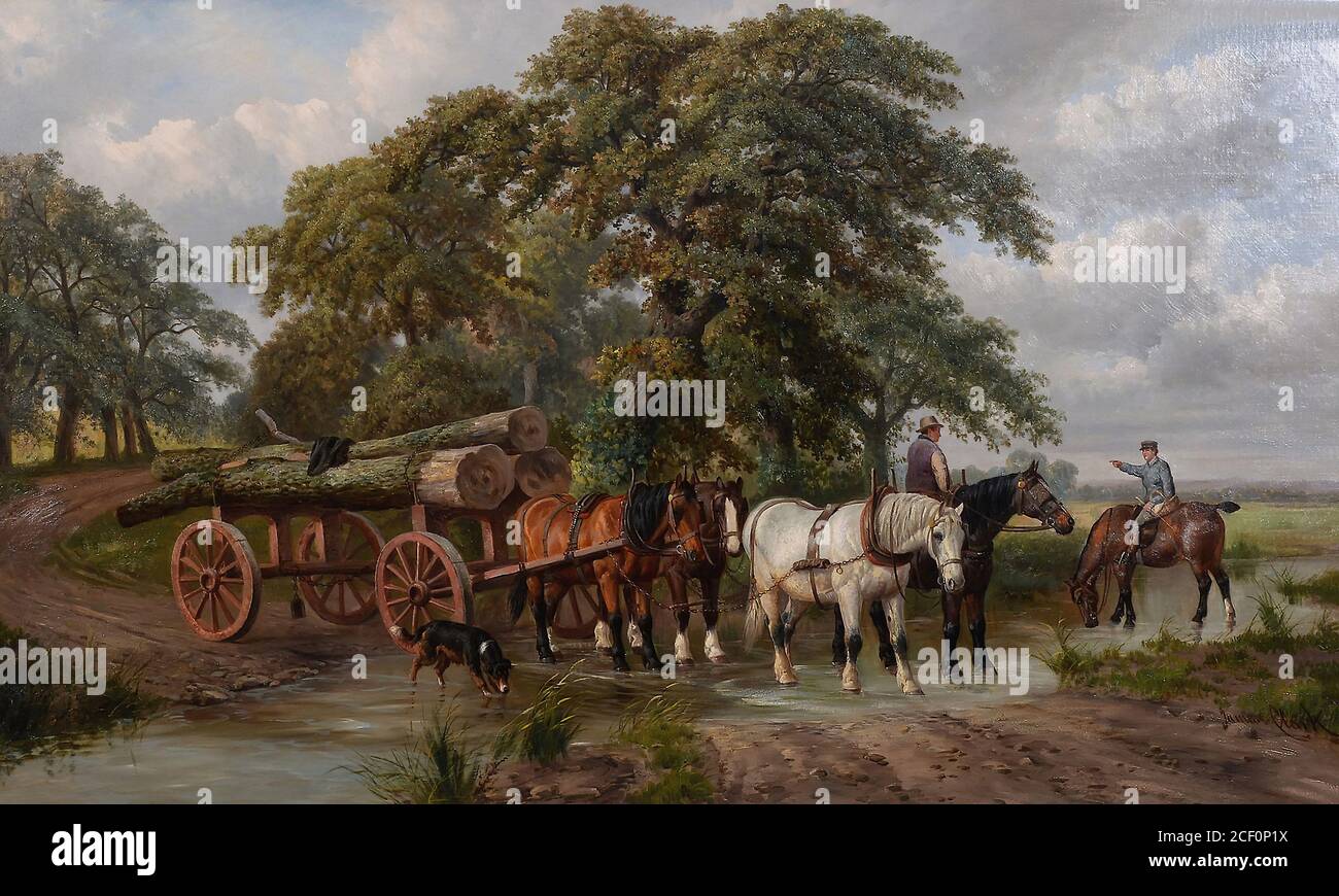 19th century logging hi-res stock photography and images - Alamy