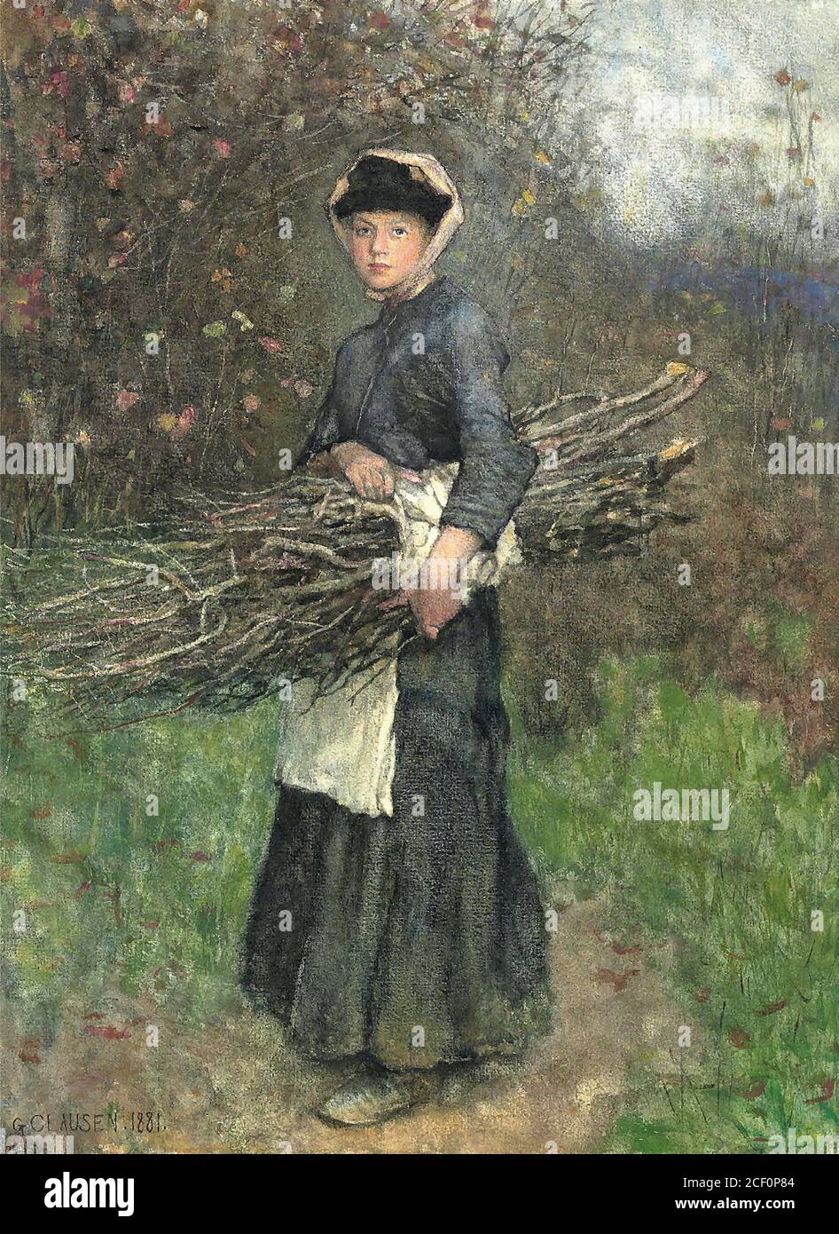 Gathering firewood hi-res stock photography and images - Alamy