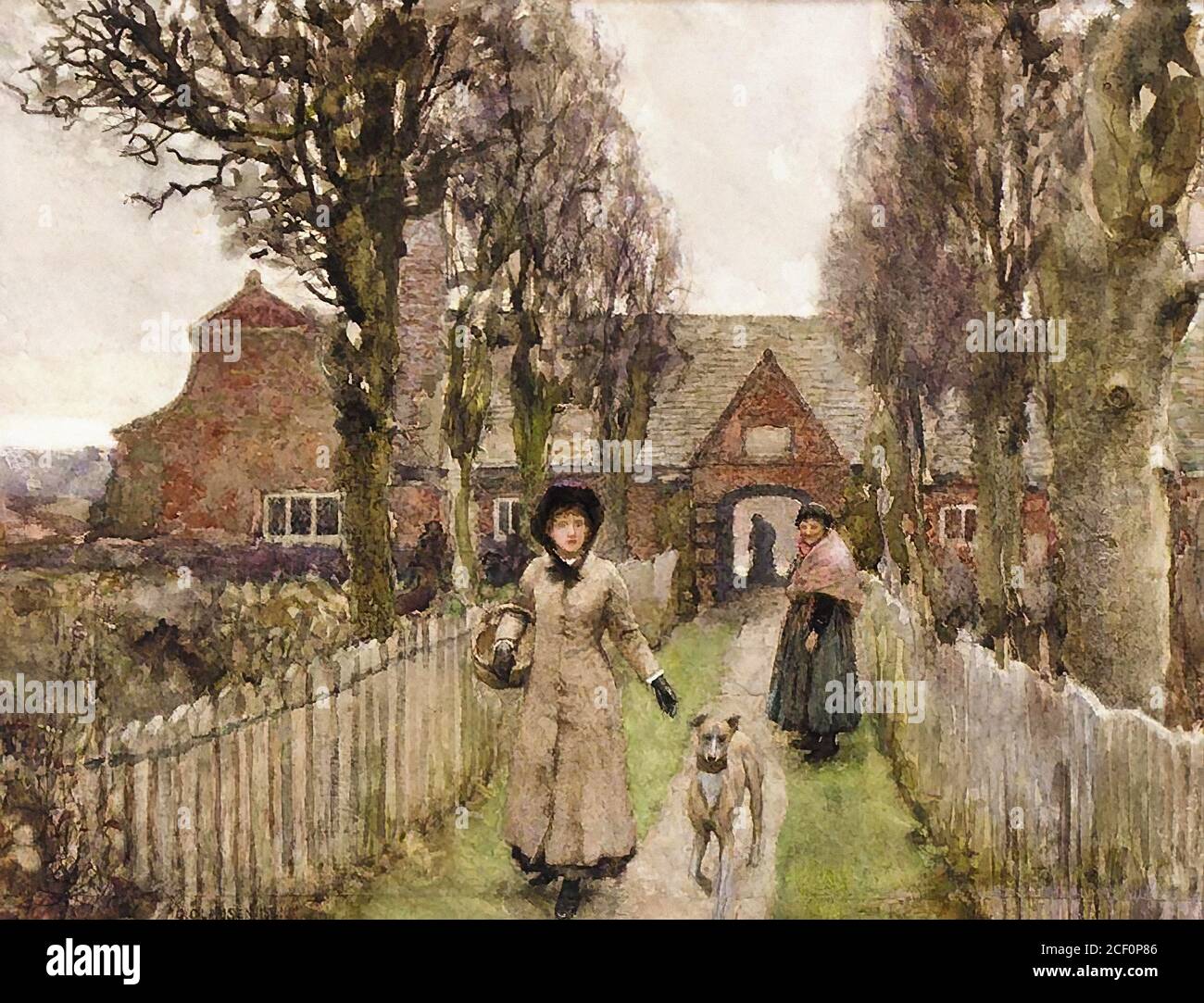 Almshouses 19th century hi-res stock photography and images - Alamy