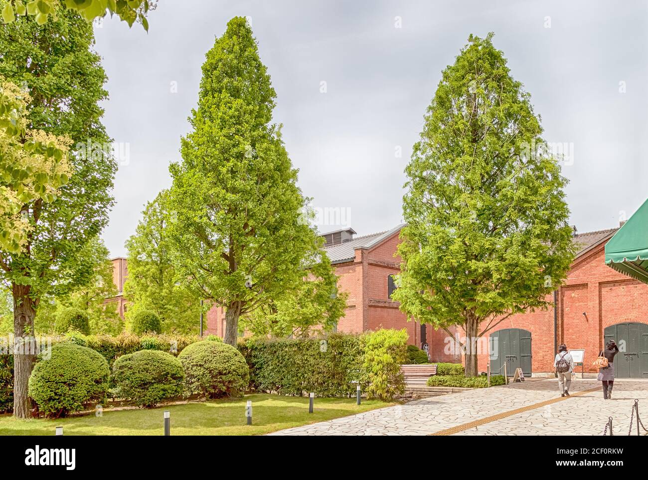 brick wall of architecture for background, Noritake in Japan Stock ...