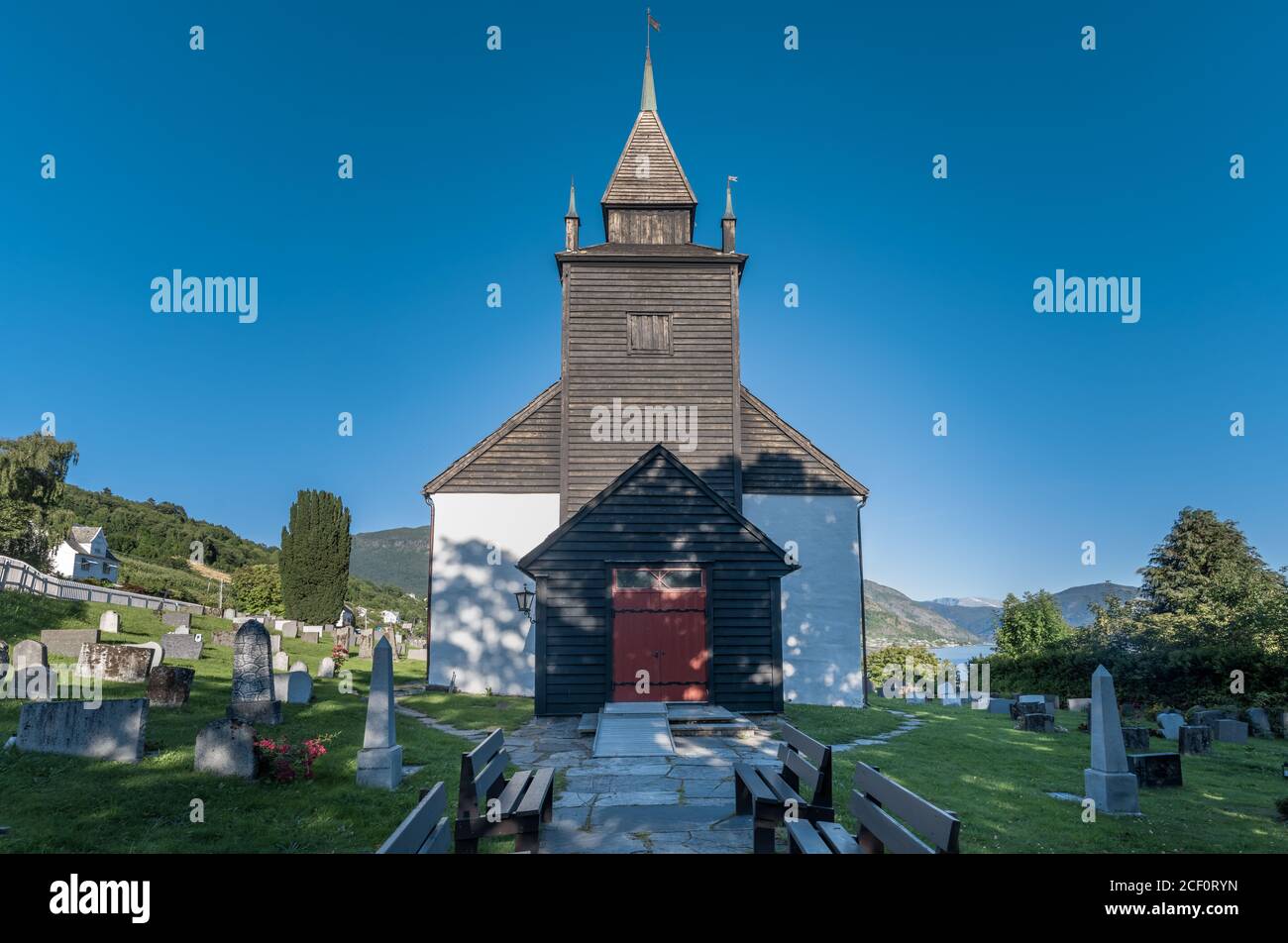 Leikanger church hi-res stock photography and images - Alamy