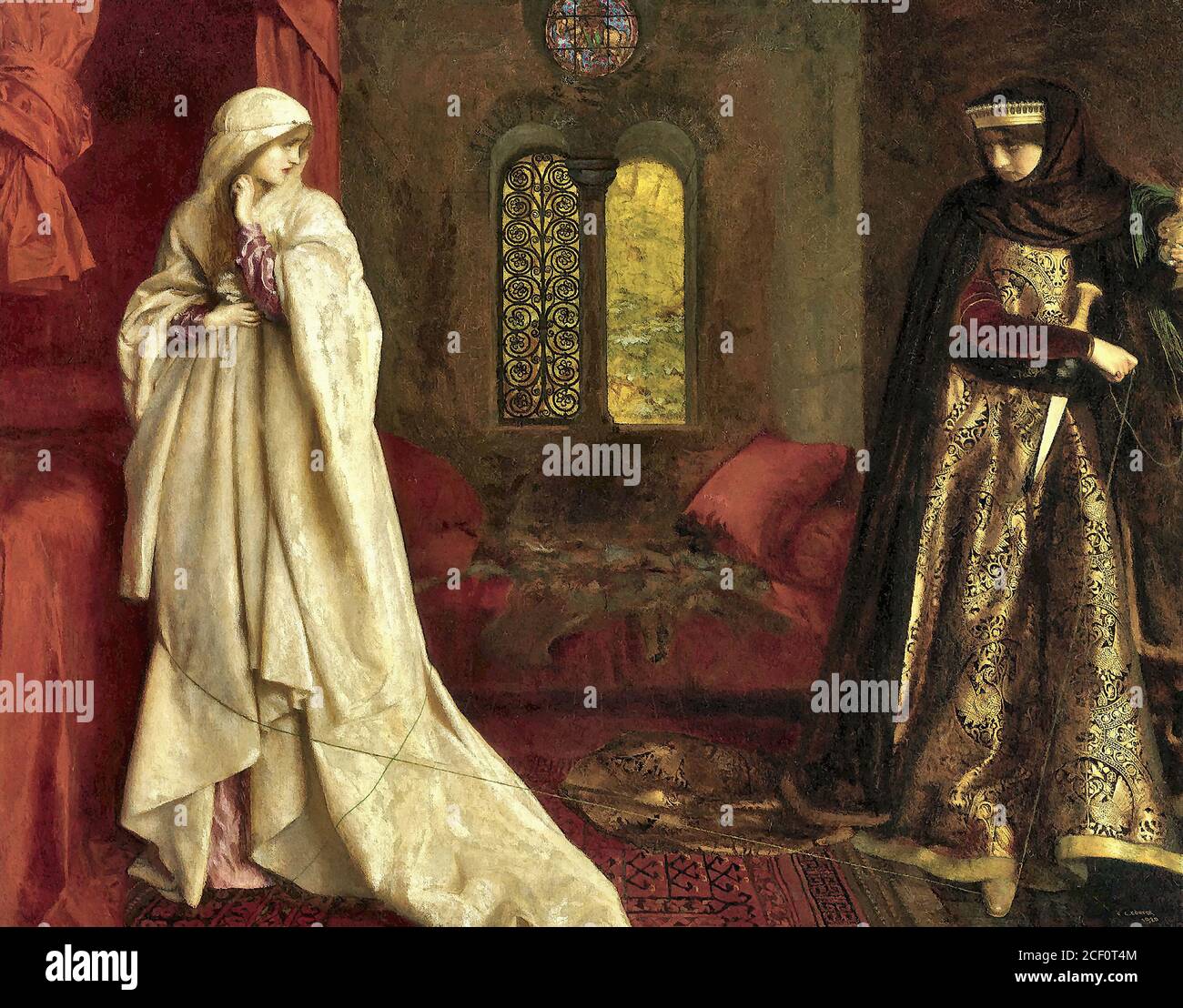 Cowper Frank Cadogan - Fair Rosamund and Eleanor - British School ...