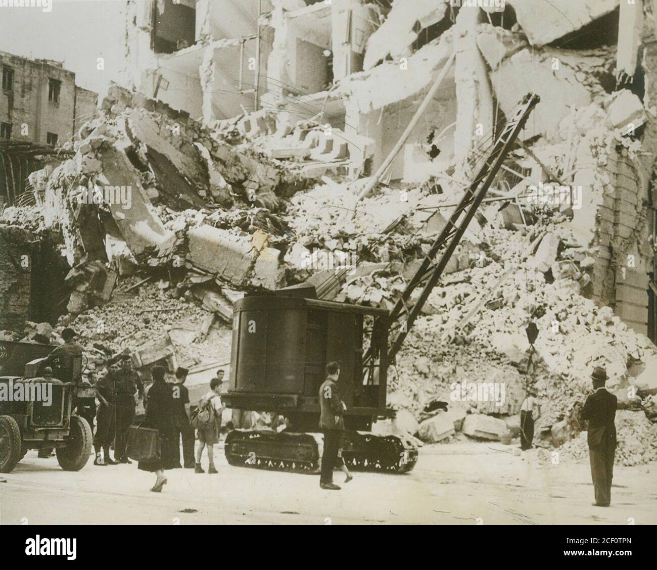 World war ii cleaning up hi-res stock photography and images - Alamy