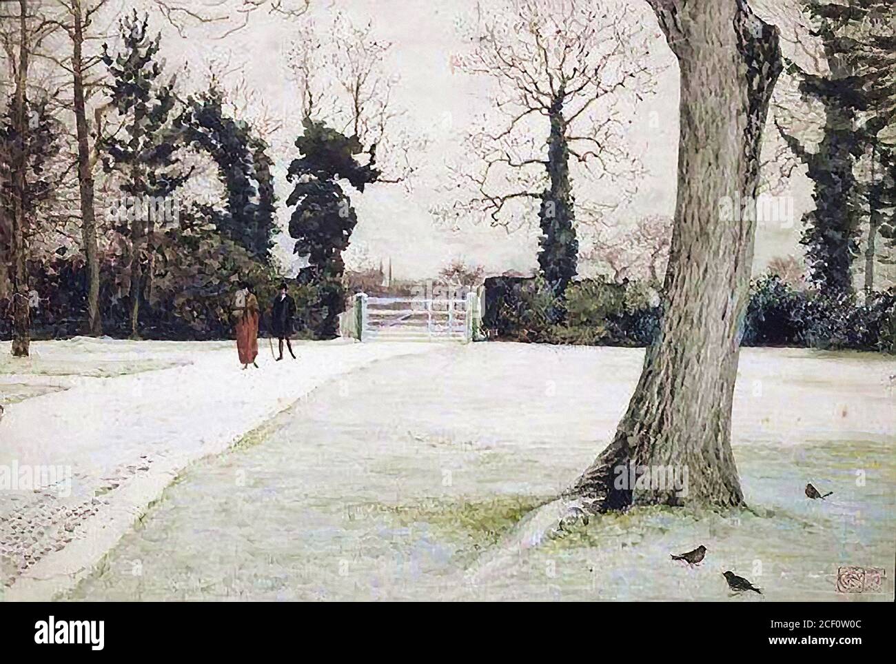 Crane Walter - Yew Tree Farm Brundish Farm Suffolk - British School ...