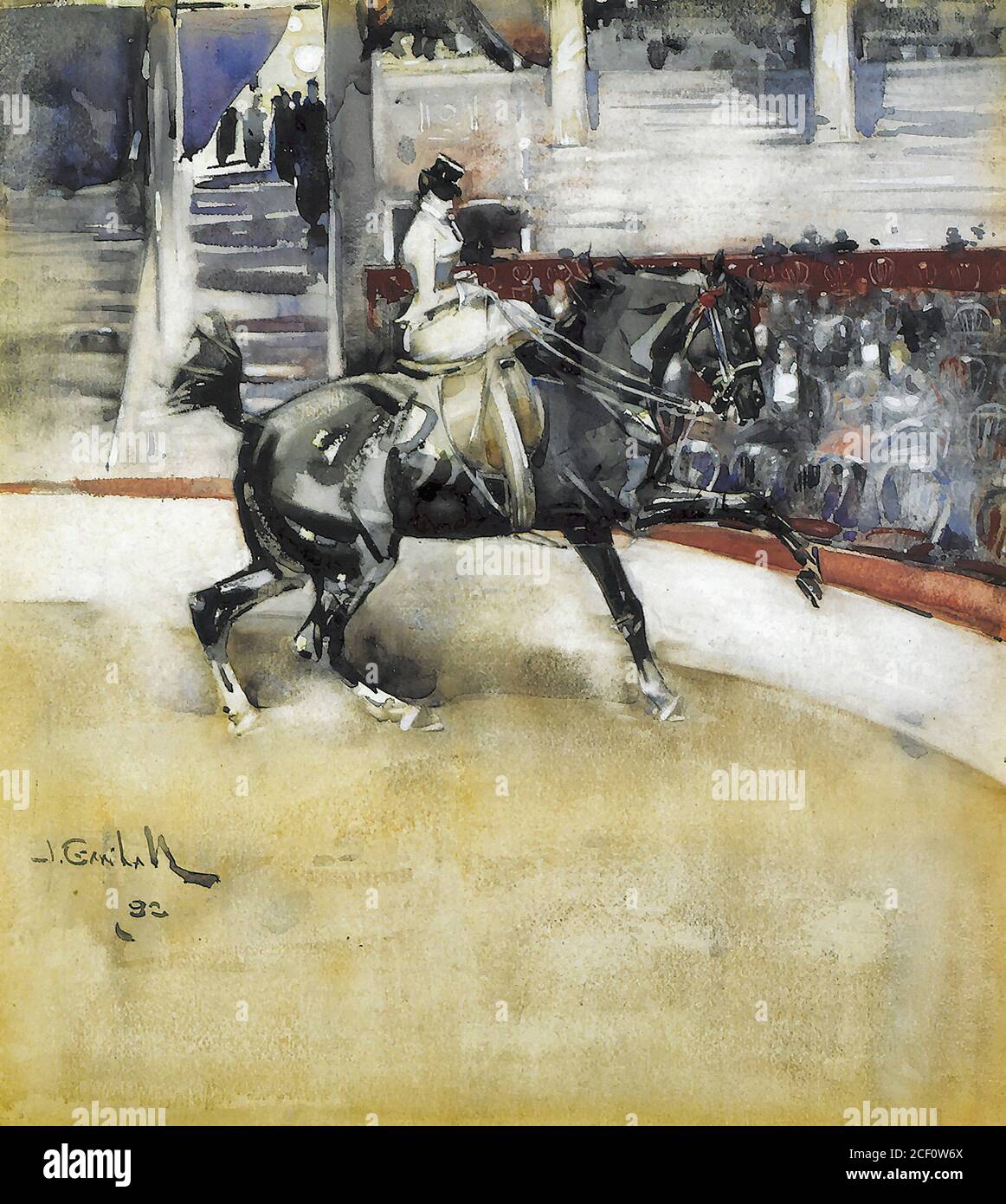 British circus 19th century hi-res stock photography and images - Alamy