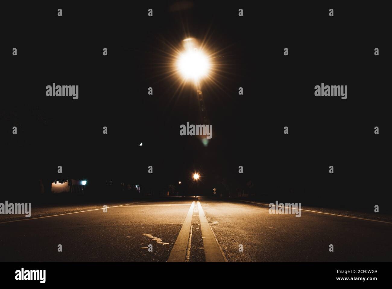 Creepy Road Night High Resolution Stock Photography and Images - Alamy