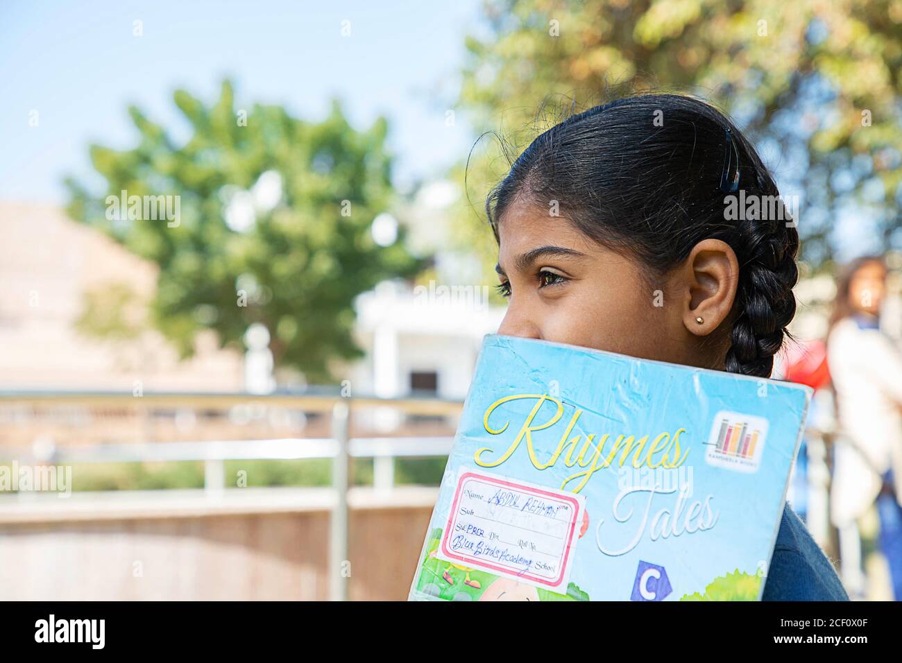 Indian girl closeup hi-res stock photography and images - Alamy