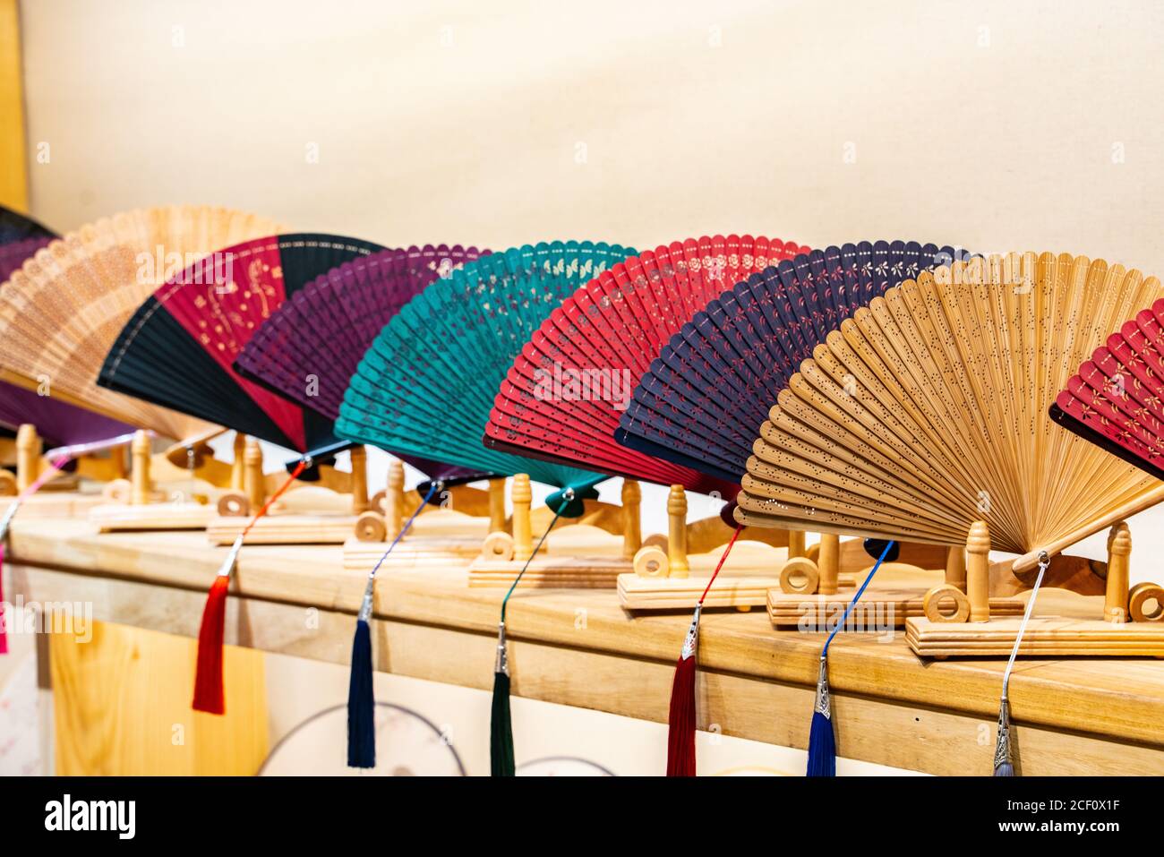 Colorful fans china hi-res stock photography and images - Alamy