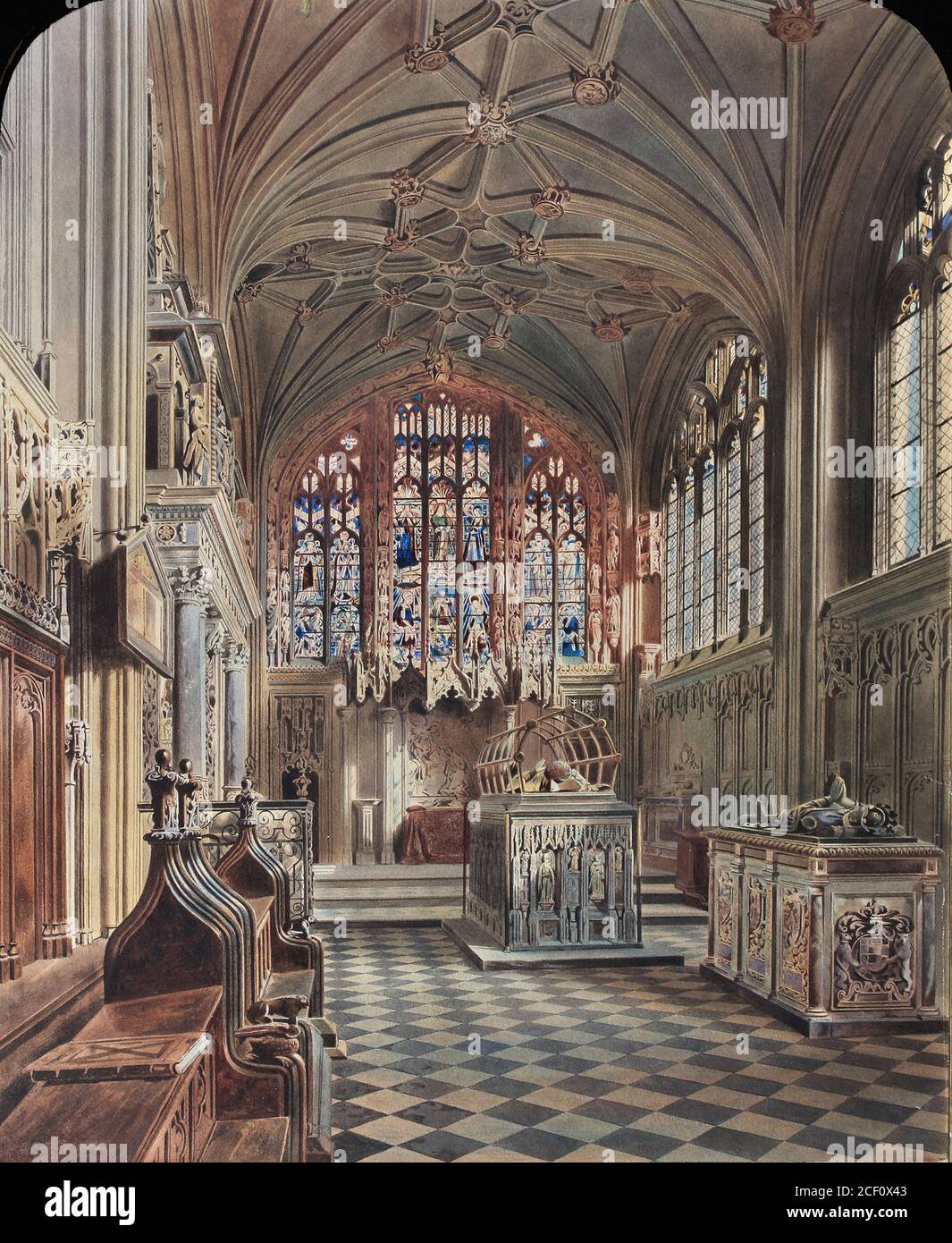 Beauchamp chapel hi-res stock photography and images - Alamy