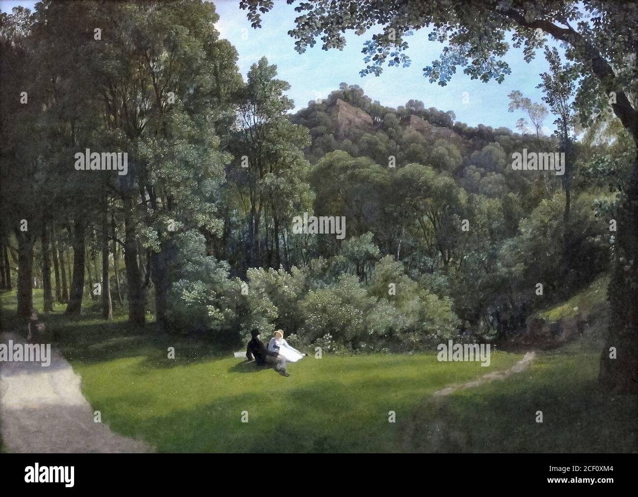 Danby Francis - a Scene in Leigh Woods - British School - 19th Century ...