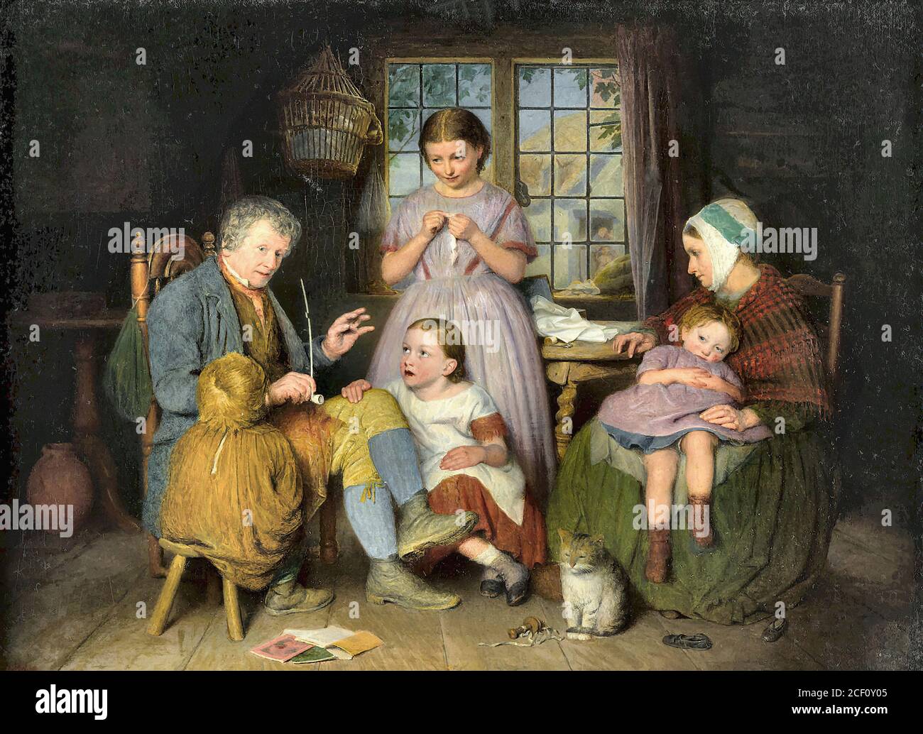 Telling a hi-res stock photography and images - Alamy