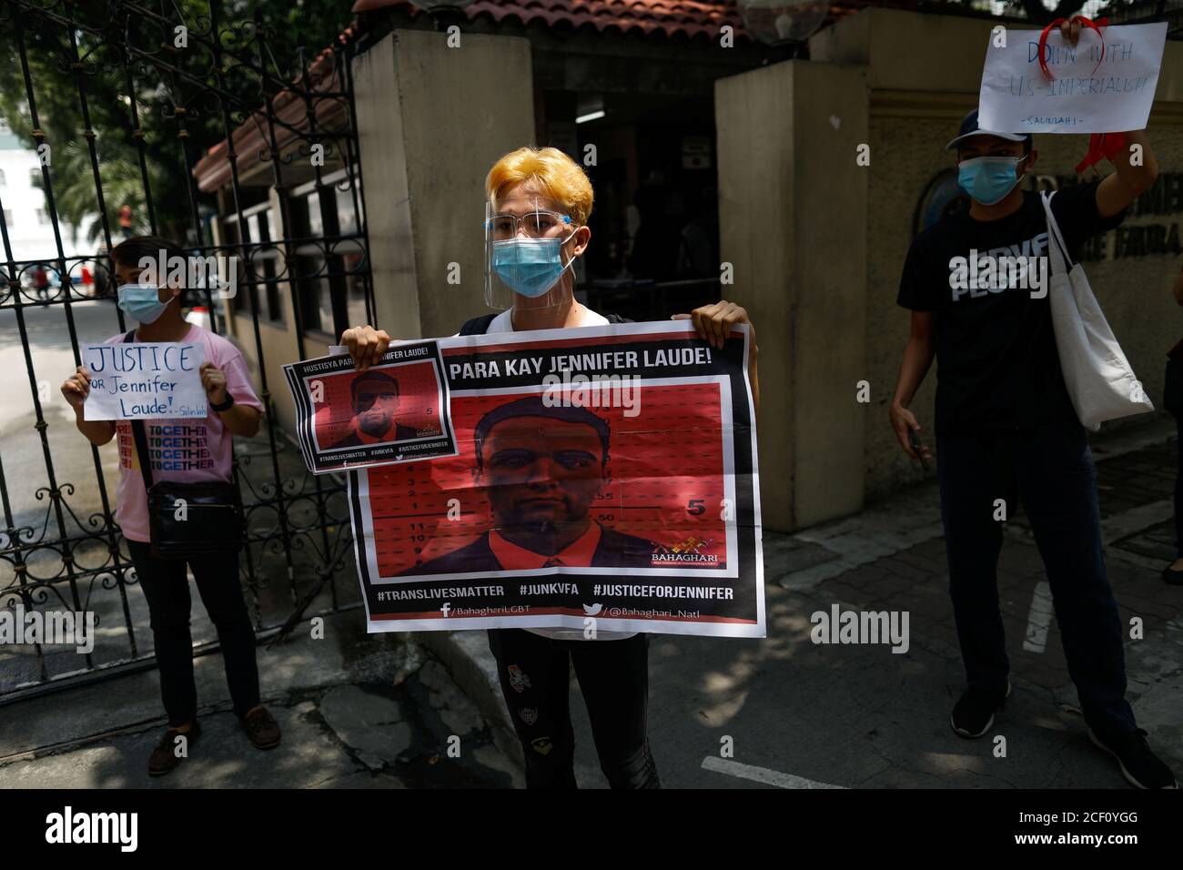 Filipino transgender woman jennifer laude hi-res stock photography and ...
