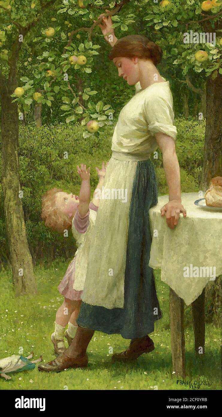 Dicksee Frank - the Daughters of Eve 2 - British School - 19th Century ...