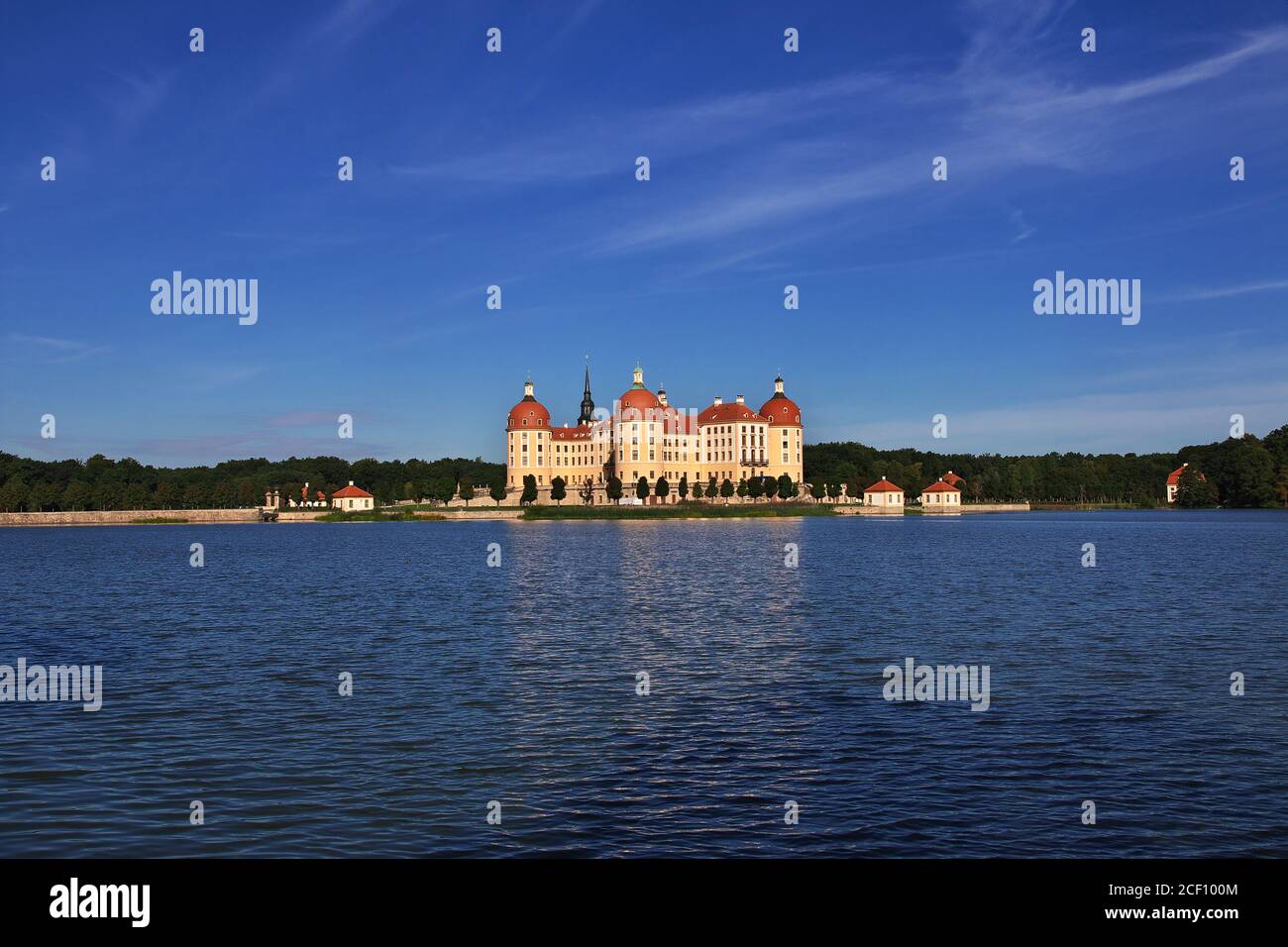 Moritzburg Schloss in Germany, Saxony Stock Photo - Alamy