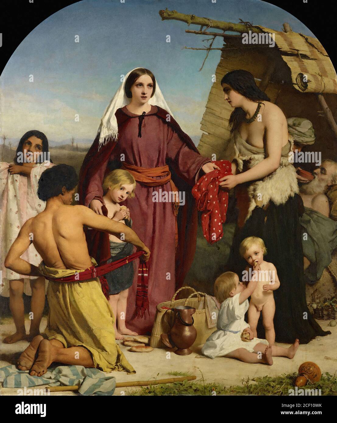 Dobson William Charles Thomas - the Almsdeeds of Dorcas - British ...