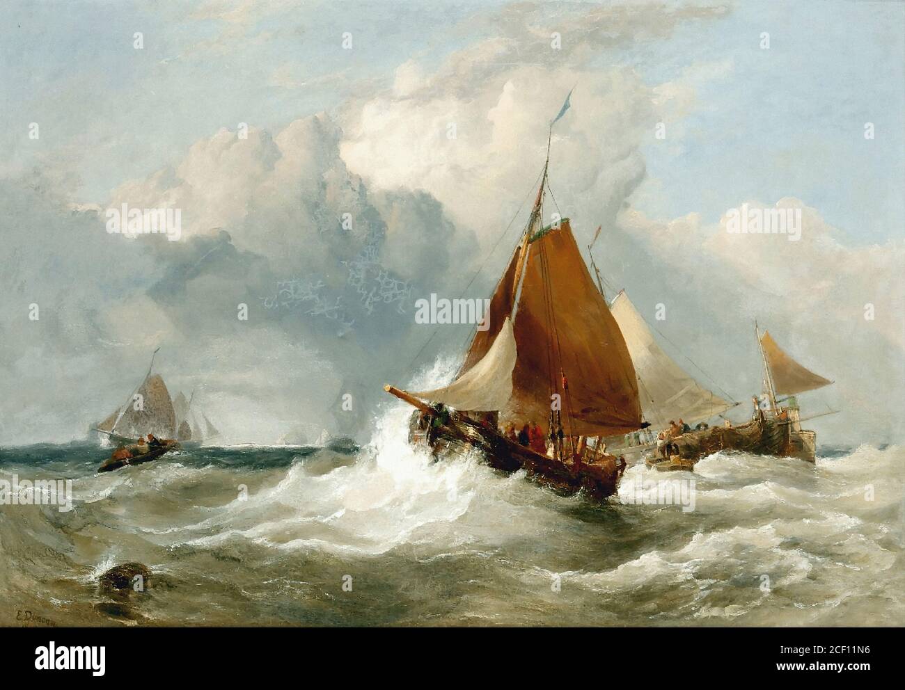 Vessel Under Sail High Resolution Stock Photography and Images - Alamy