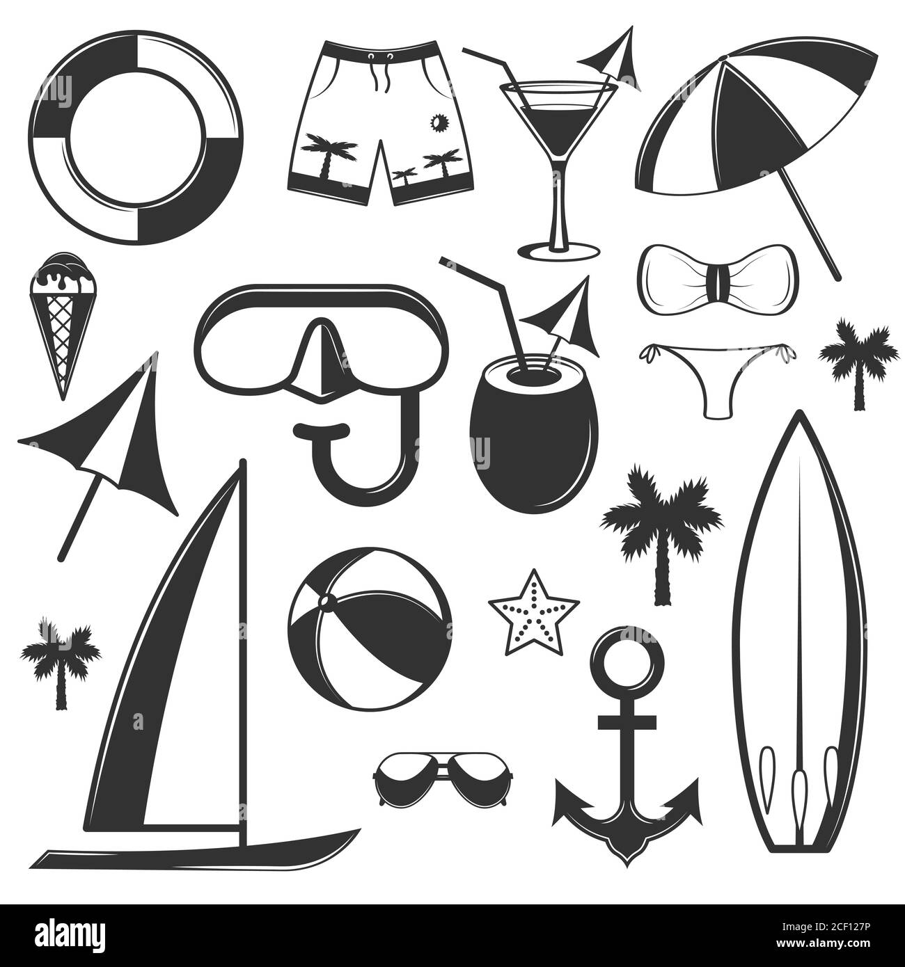 Summer Icon Vector