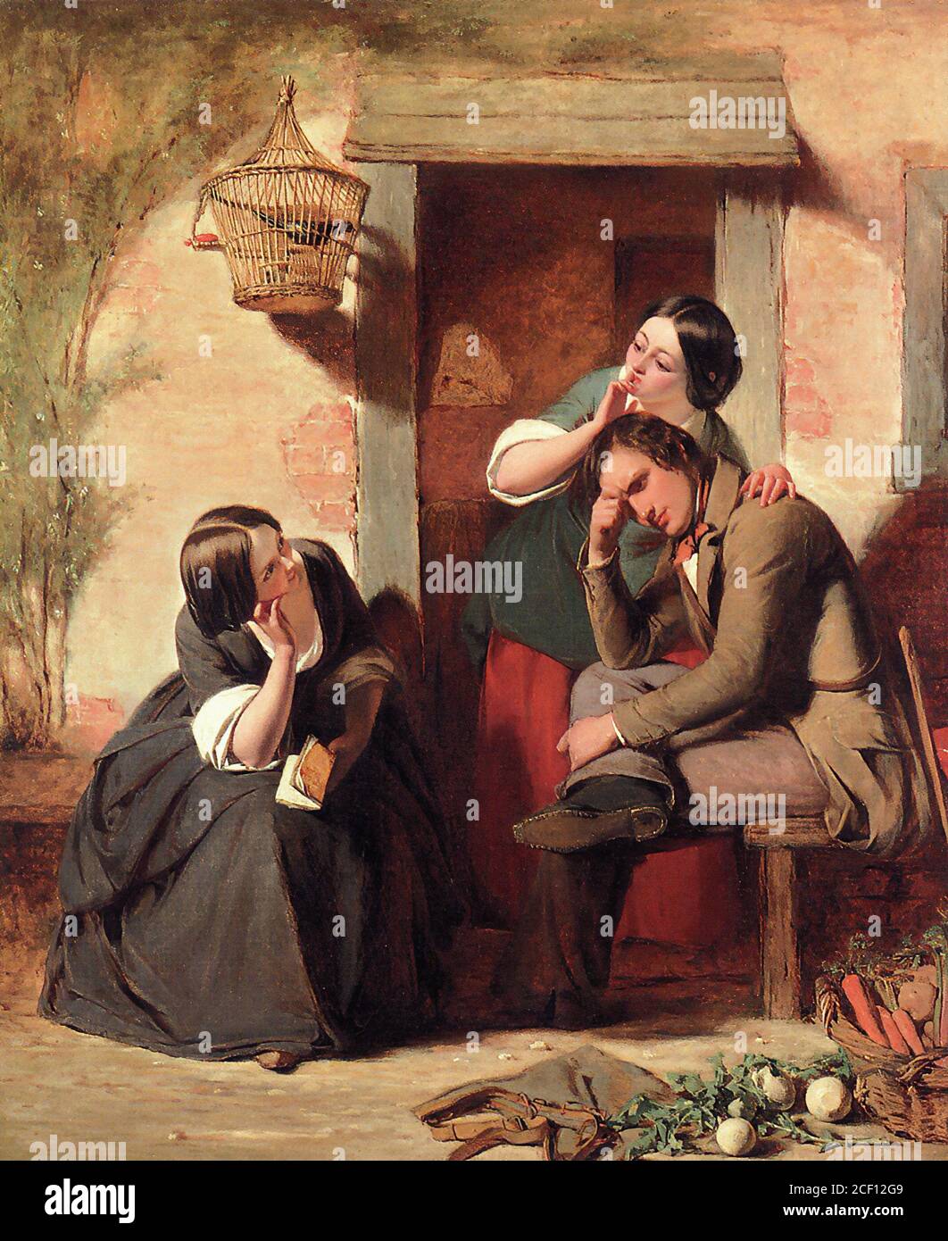 Egg Augustus Leopold - a Teasing Riddle - British School - 19th Century ...