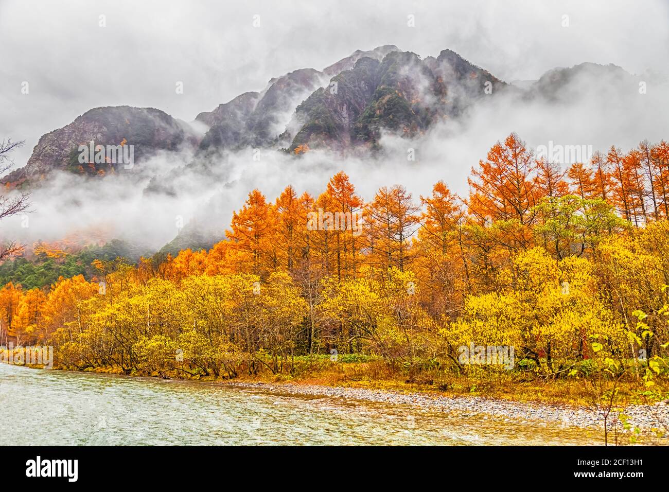 Kamikochi National Park in the Northern Japan Alps of Nagano Prefecture ...