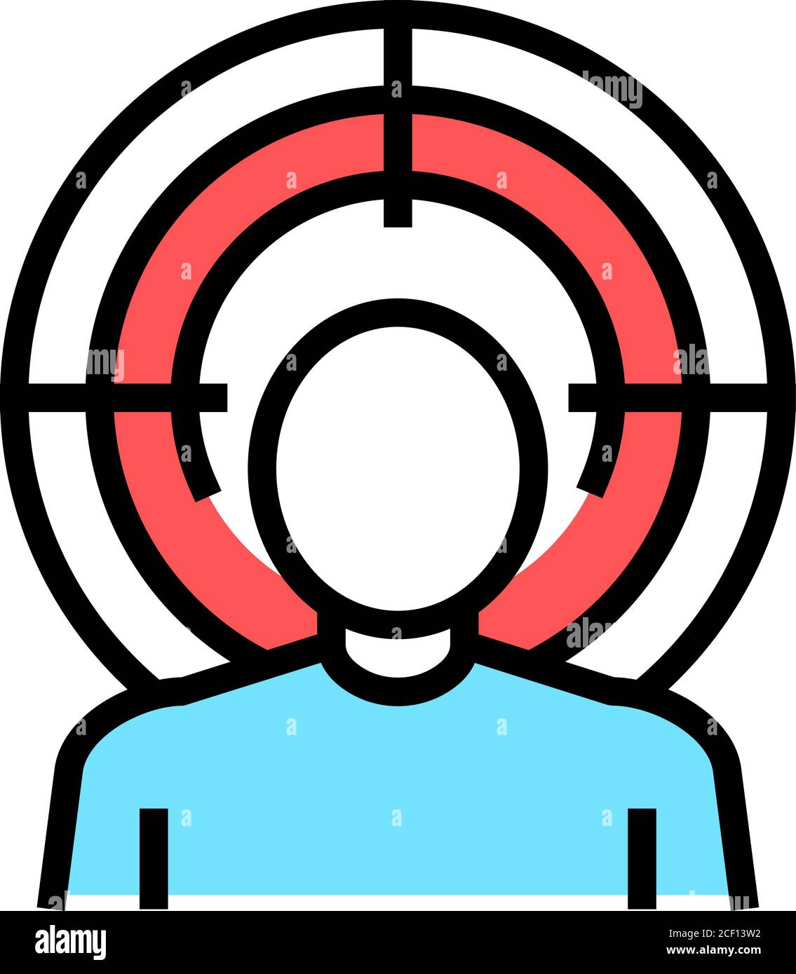 mania psychological problems color icon vector illustration Stock ...