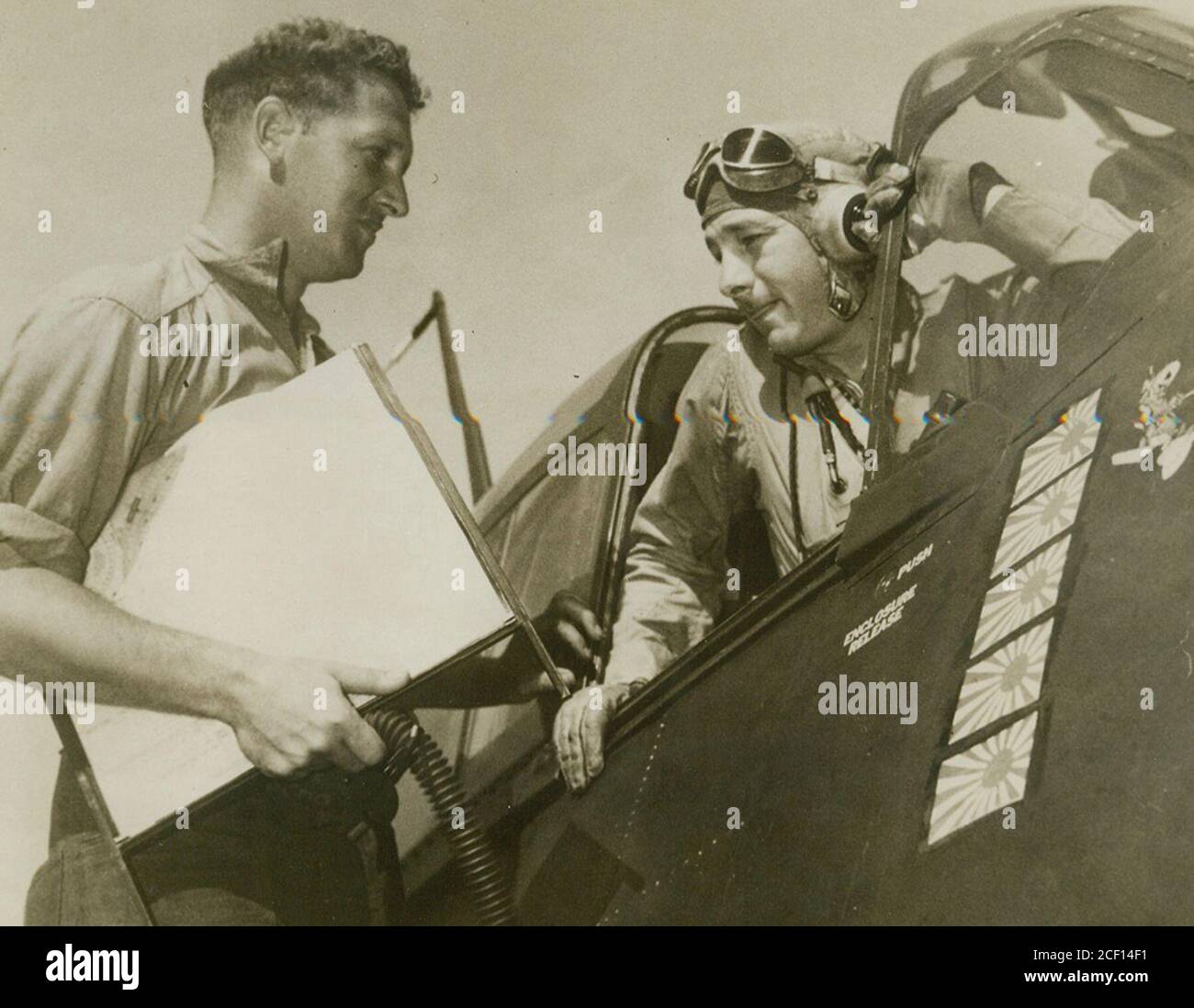 World war ii flying ace hi-res stock photography and images - Alamy
