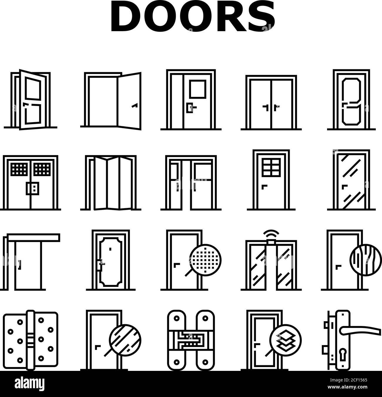 Sliding folding Stock Vector Images - Alamy