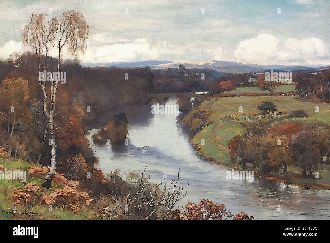 Farquharson David - Hoddum Castle - on the Annan - British School ...