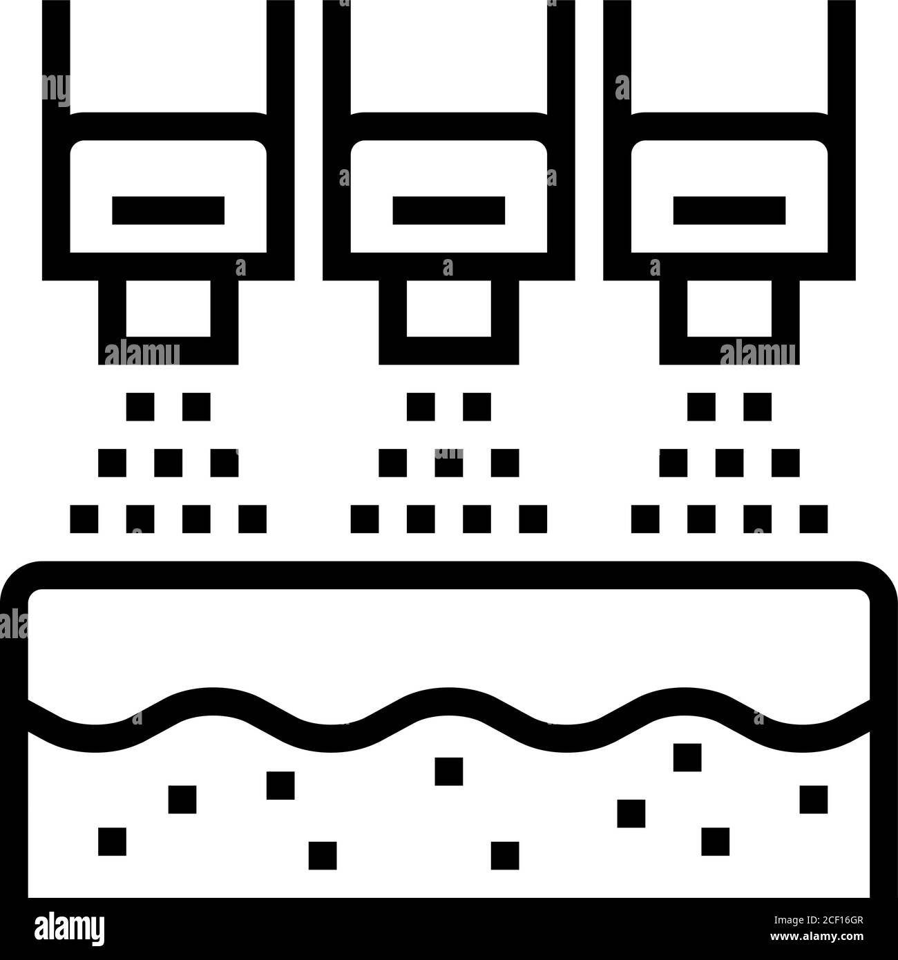 bleaching system line icon vector illustration Stock Vector Image & Art ...