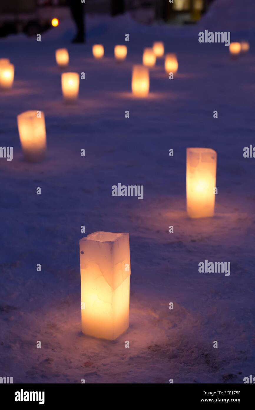 Candle pathway hi-res stock photography and images - Alamy