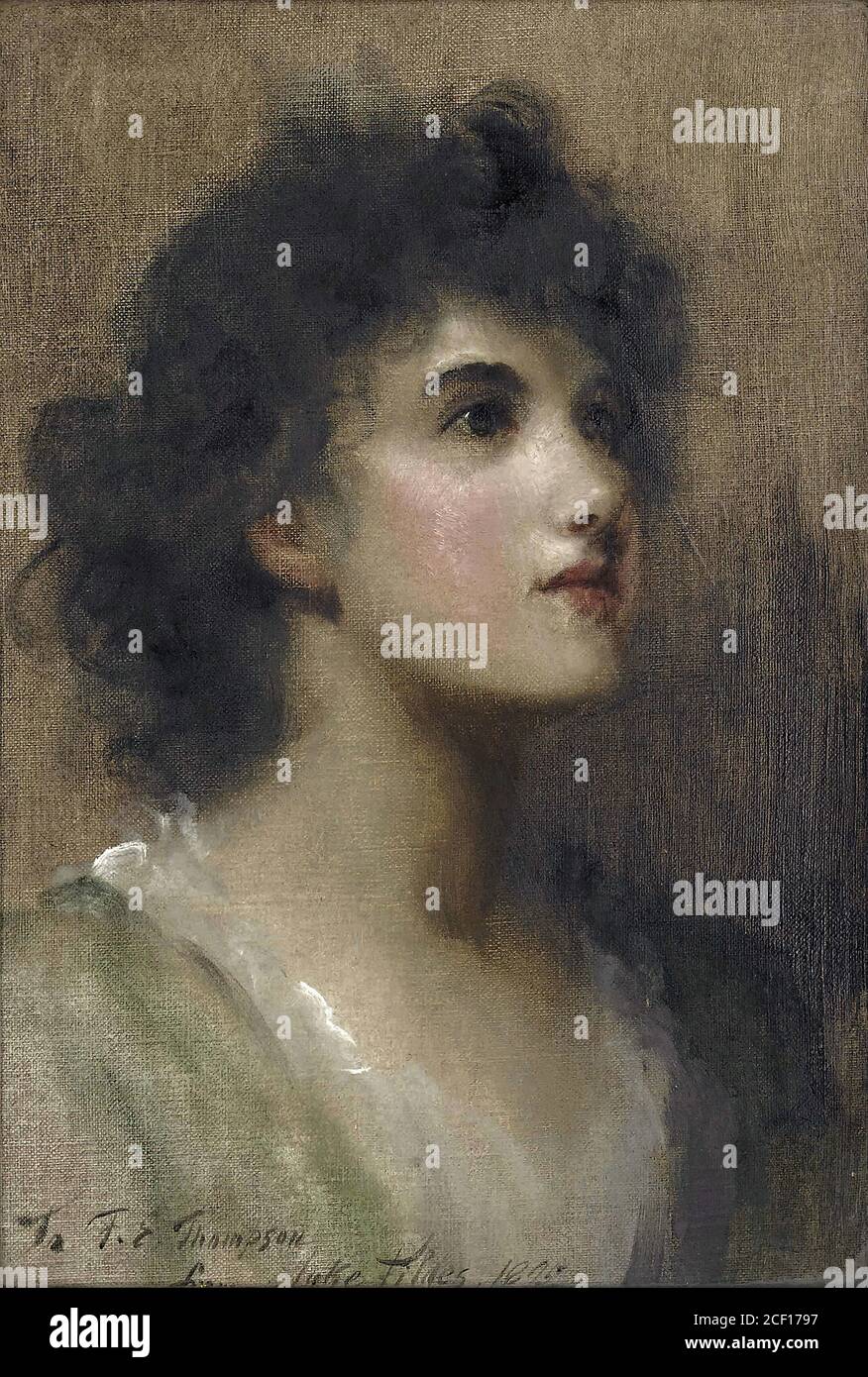 Fildes Sir Samuel Luke - a Reverie - British School - 19th Century ...