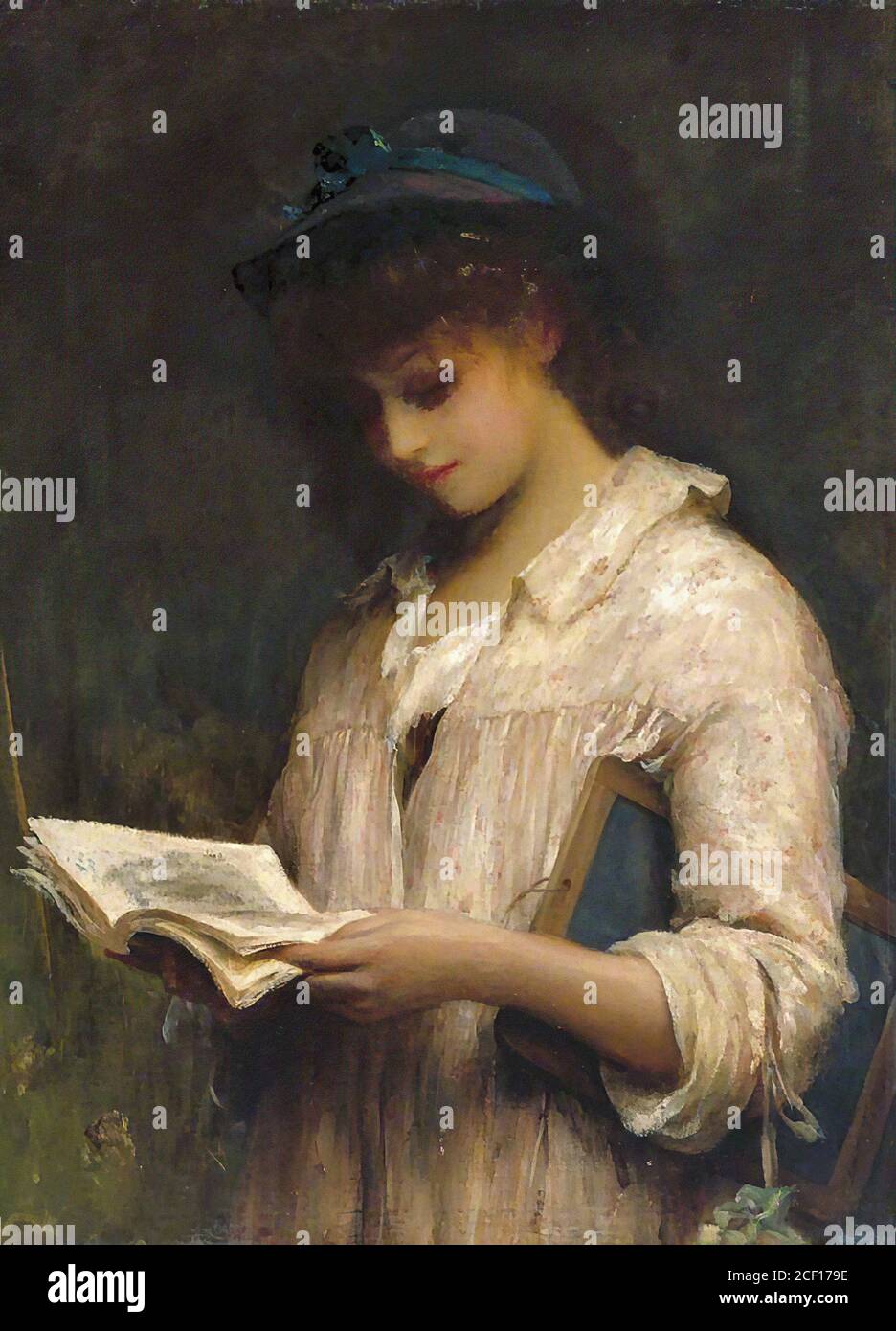 Fildes Sir Samuel Luke - a Schoolgirl - British School - 19th Century ...