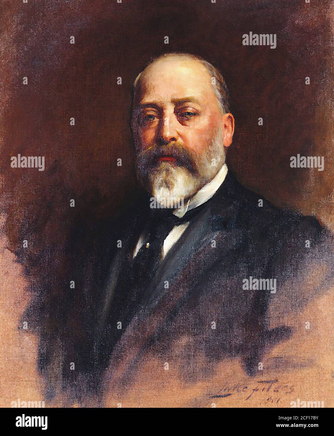 Fildes Sir Samuel Luke - King Edward VII - British School - 19th ...
