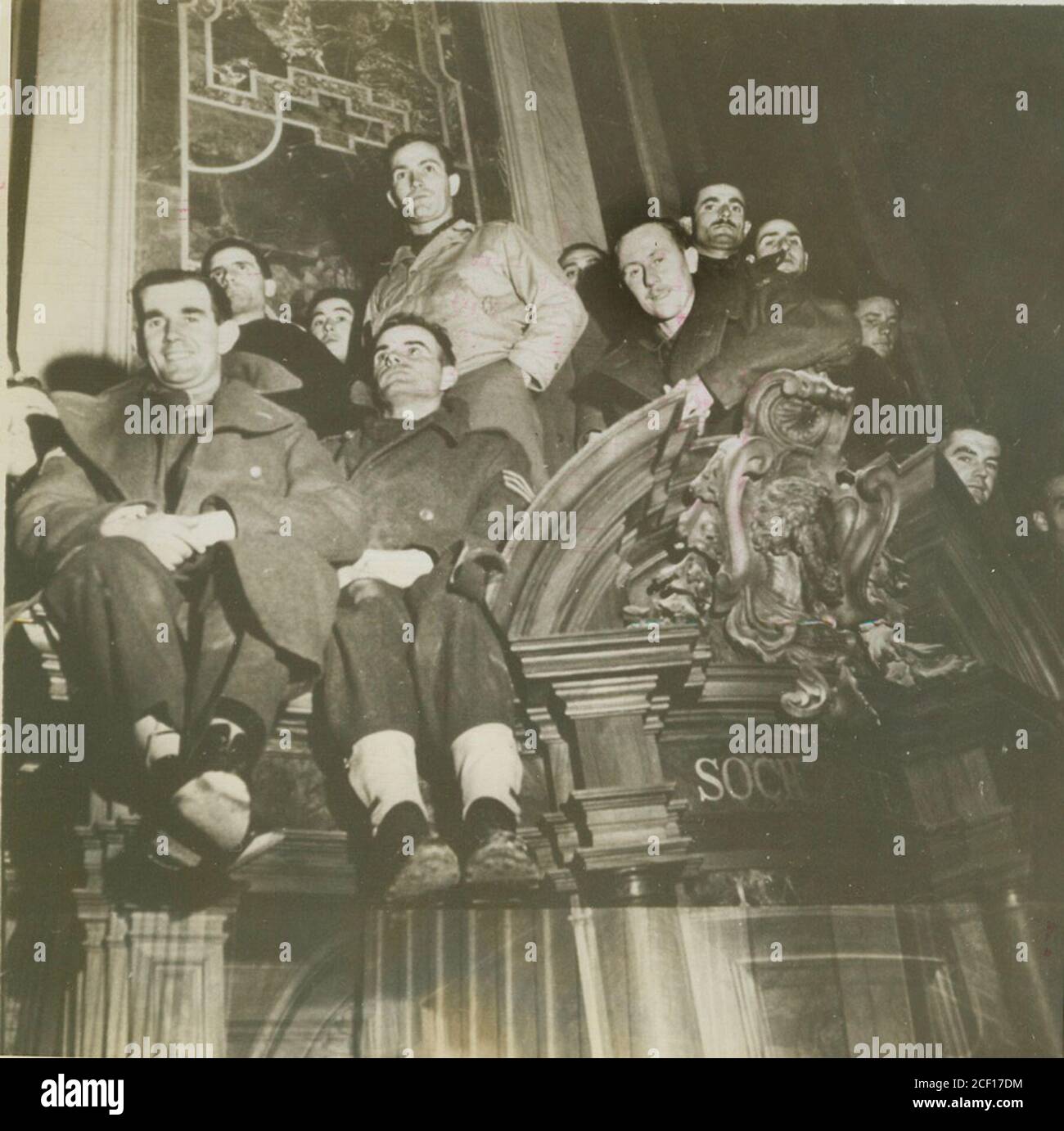 American soldiers in rome ww2 hi-res stock photography and images - Alamy