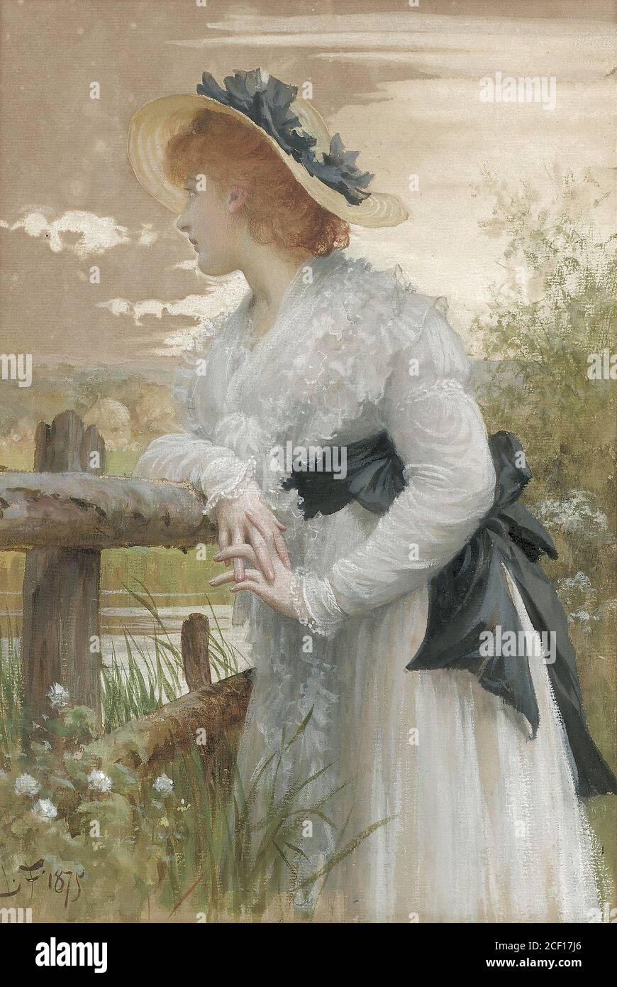 Fildes Sir Samuel Luke - Sophia - British School - 19th Century Stock ...